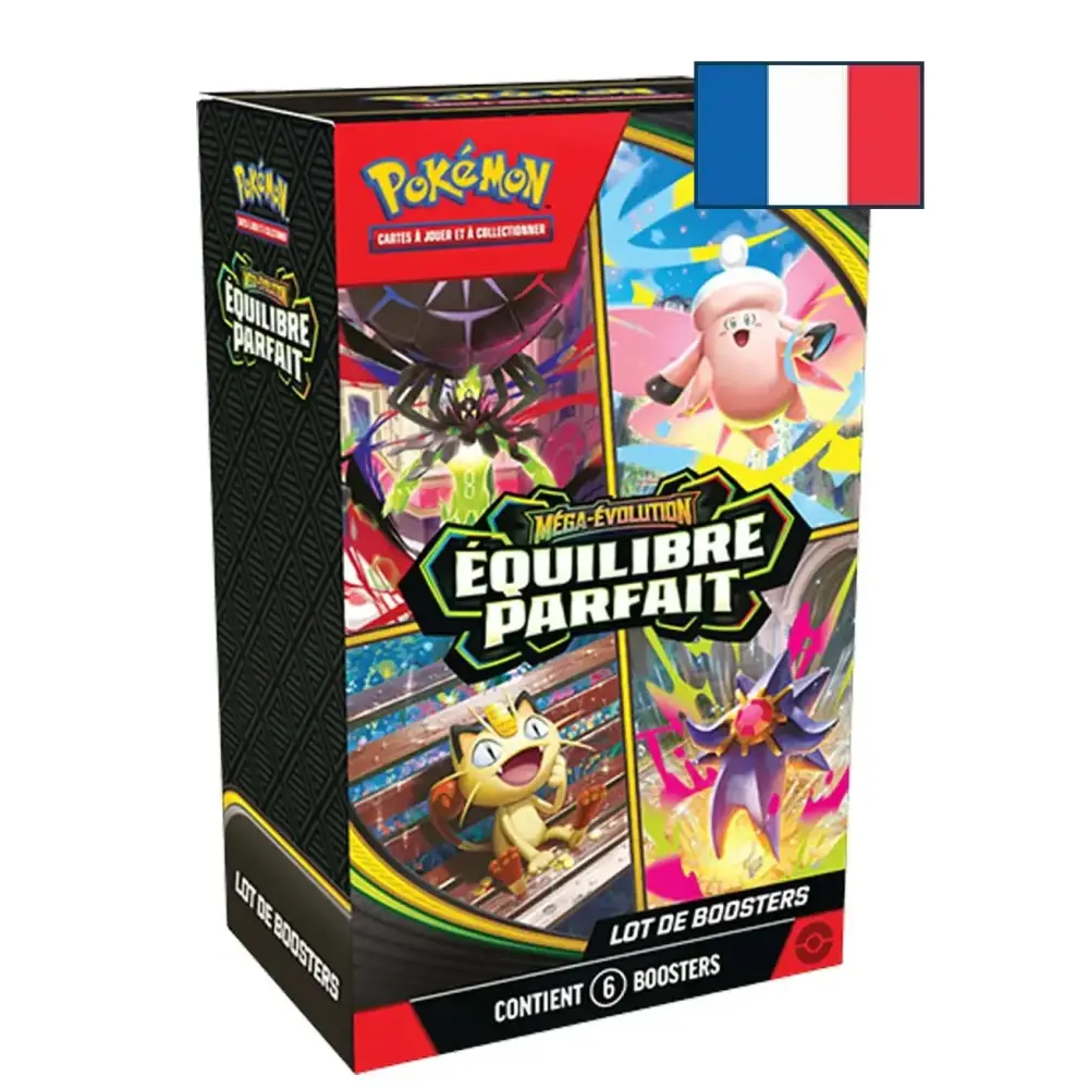 Pokémon Perfect Balance Bundle ME03 6 French Boosters | Poke-Geek