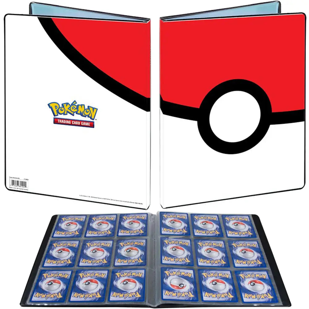 Pokémon - Portfolio - Pokéball - 180 Cards - 10 Pages of 9 Panels